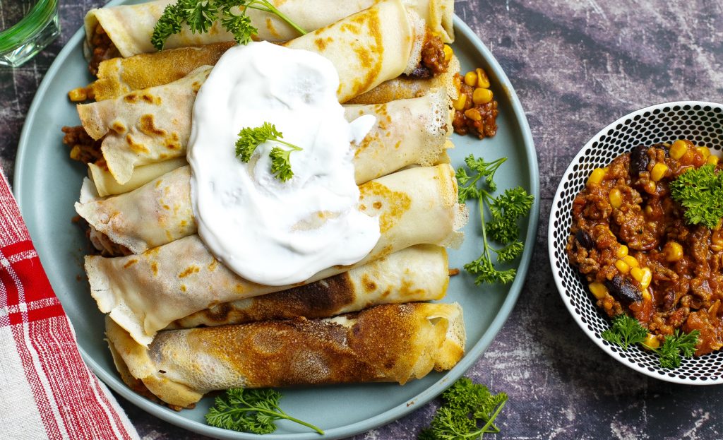 Ebédre és vacsorára is tökéletes: Mexikói palacsinta – Recept