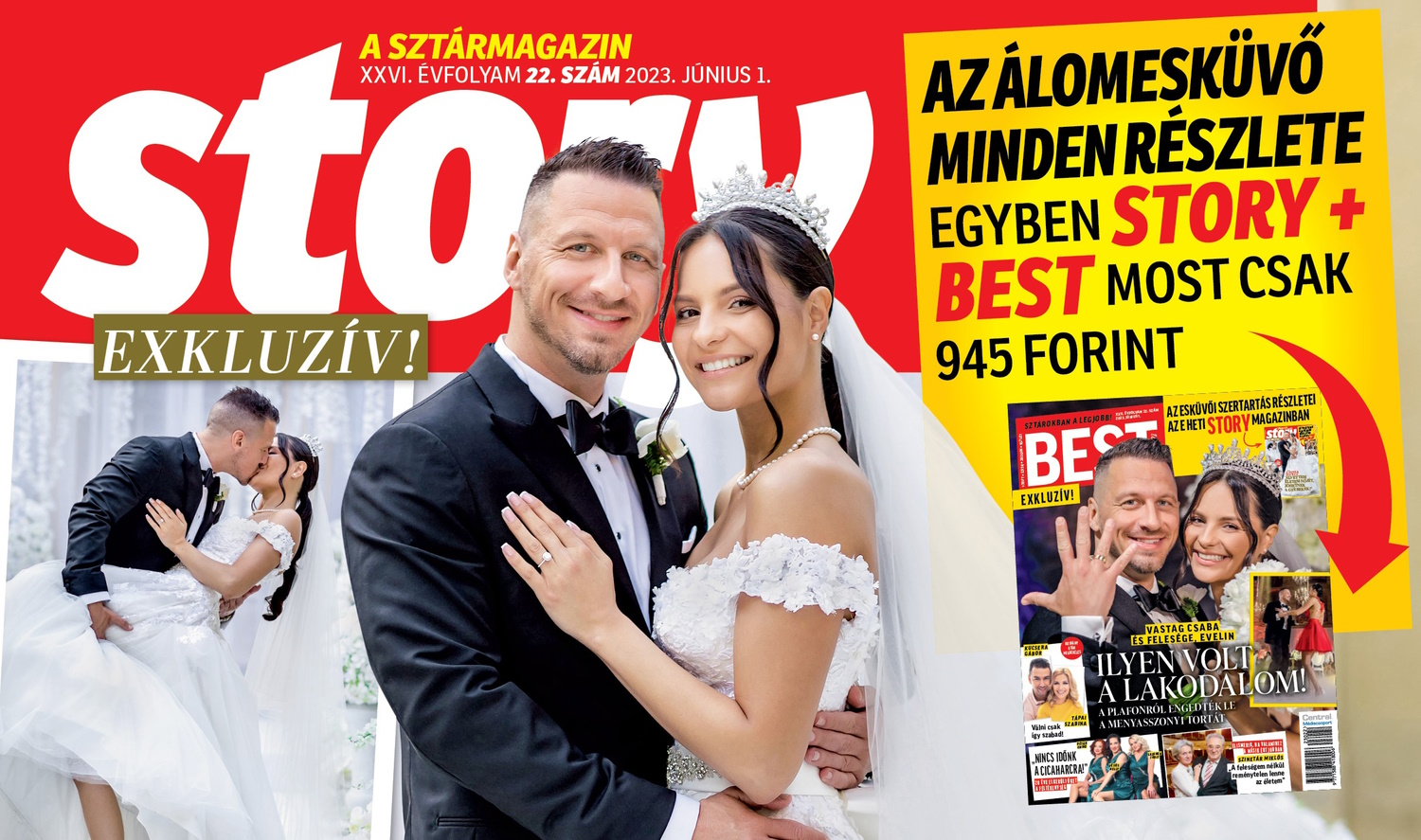 Elárulta: valójában ennyi gyereket szeretne feleségétől Vastag Csaba ...