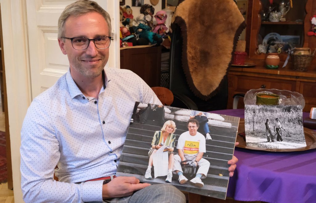 Monspart Sarolta és Feledy Péter fia, Botond: „Anyukám jó, ha egy ...